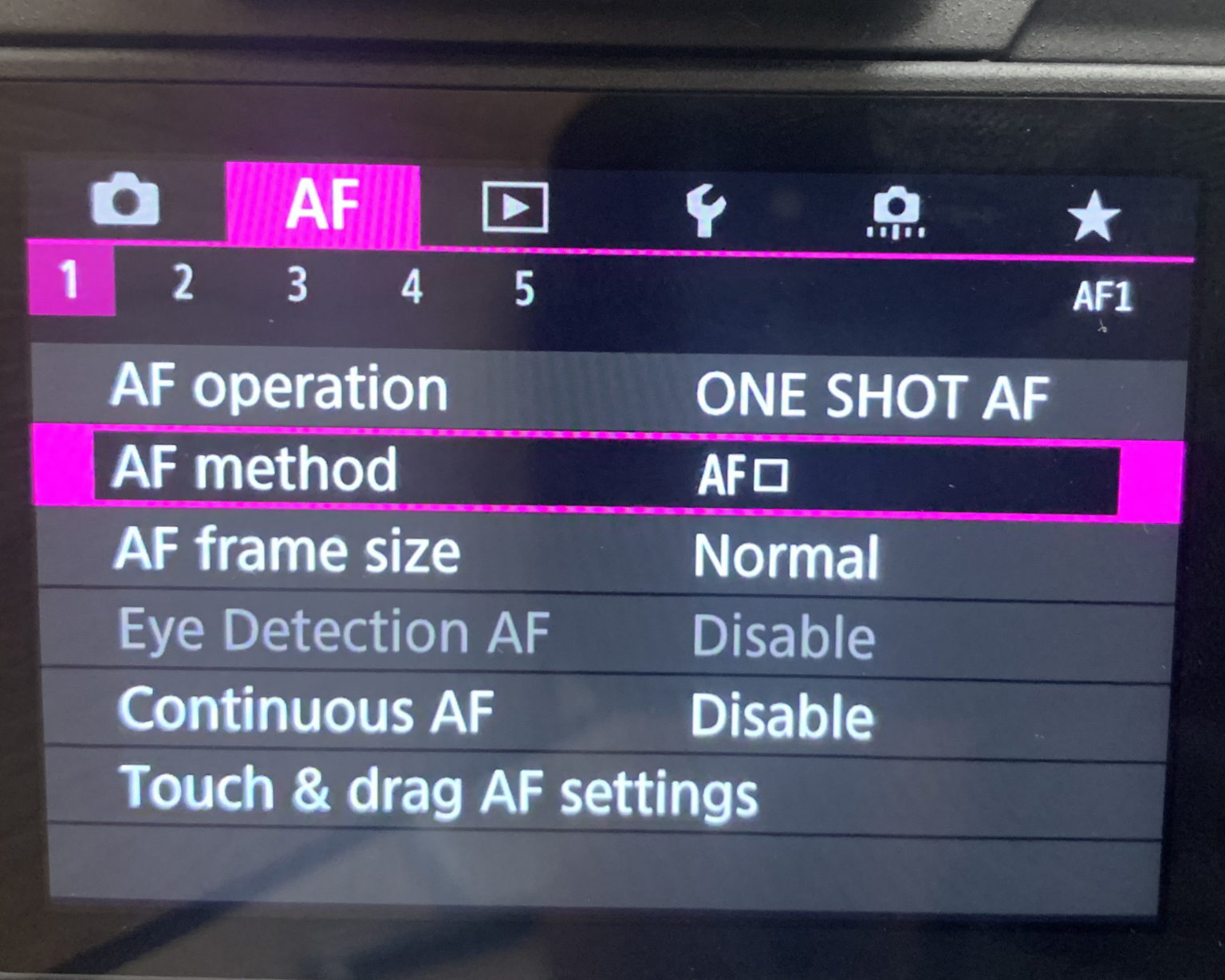 Canon DSLR Camera Settings | Ortery Software