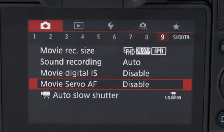 Canon Mirrorless Camera Settings | Ortery Software