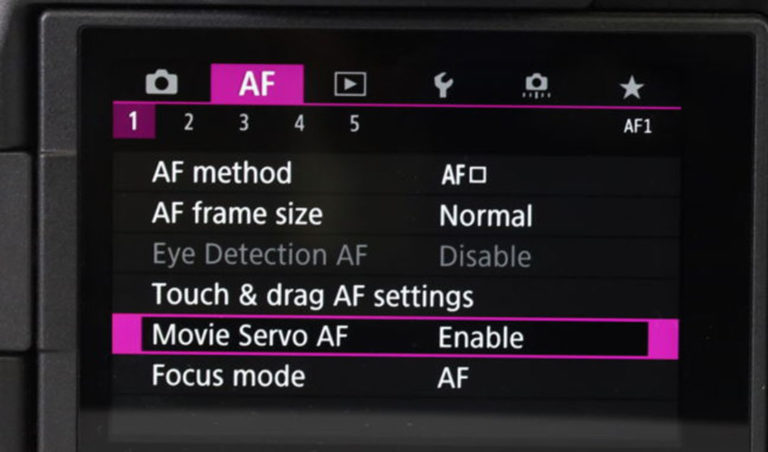 Canon Mirrorless Camera Settings | Ortery Software