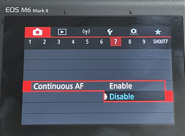 Canon DSLR Camera Settings (Updated) | Ortery Software